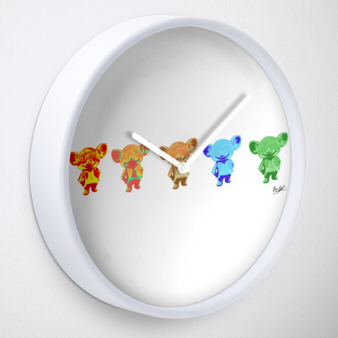 Happy Koala Clock - Cool Koala Australia