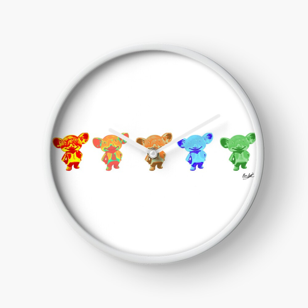 Happy Koala Clock - Cool Koala Australia